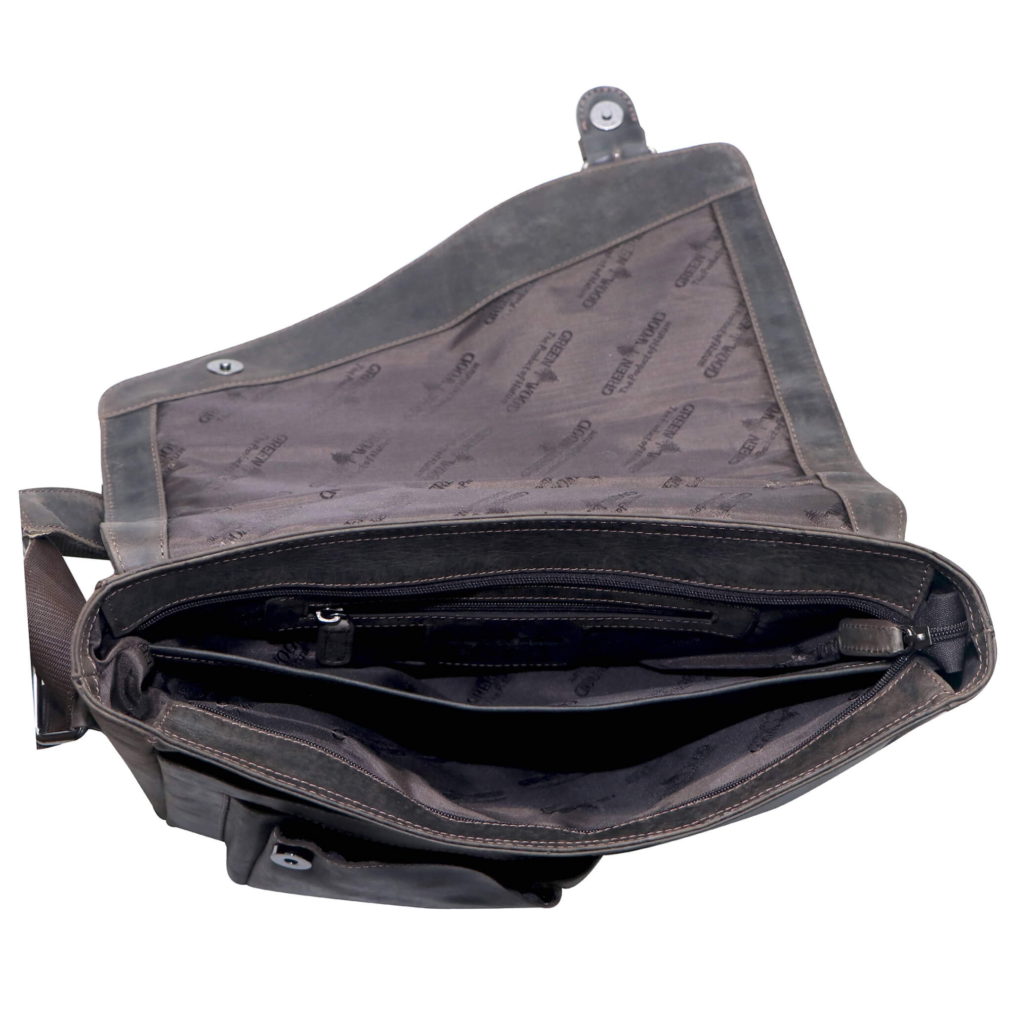 Dexter Shoulder Bag Men Messenger Bag Women 14" Laptop – Greenwood