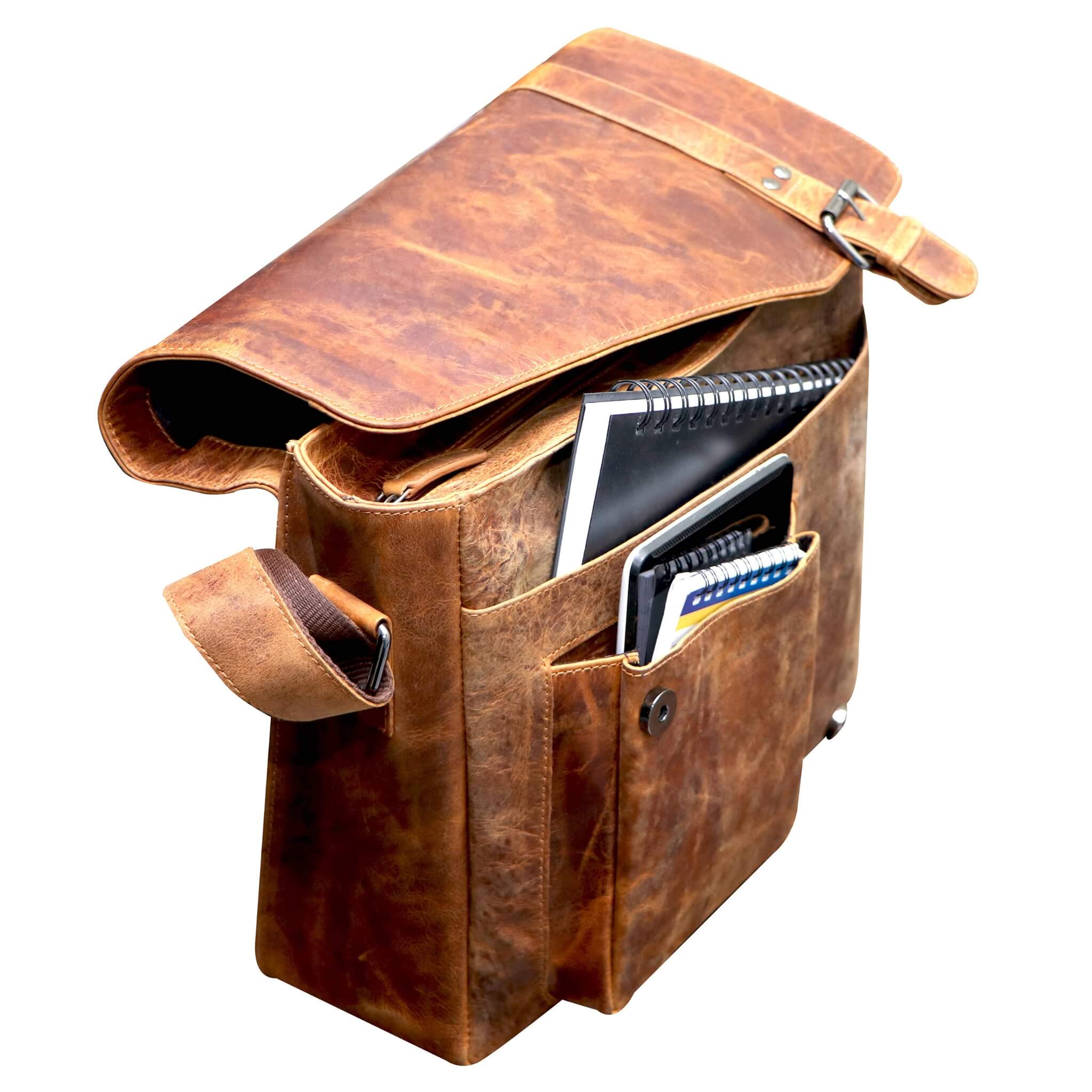 Dexter Shoulder Bag Men Messenger Bag Women 14" Laptop – Greenwood