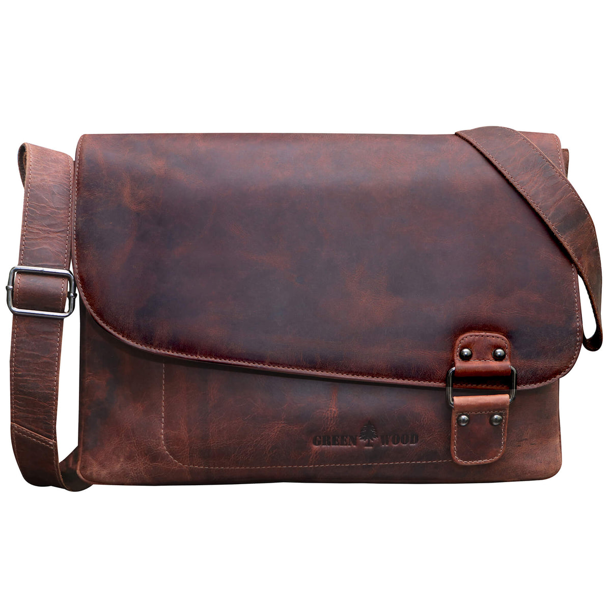 Martin Shoulder Bag Women Large Messenger Bag Men Leather Bag – Greenwood